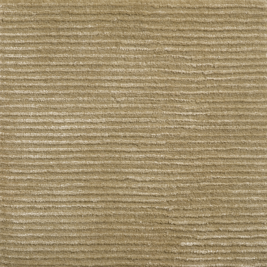 Lines-Wheat, Custom Hand Knotted Rugs, Texture Style